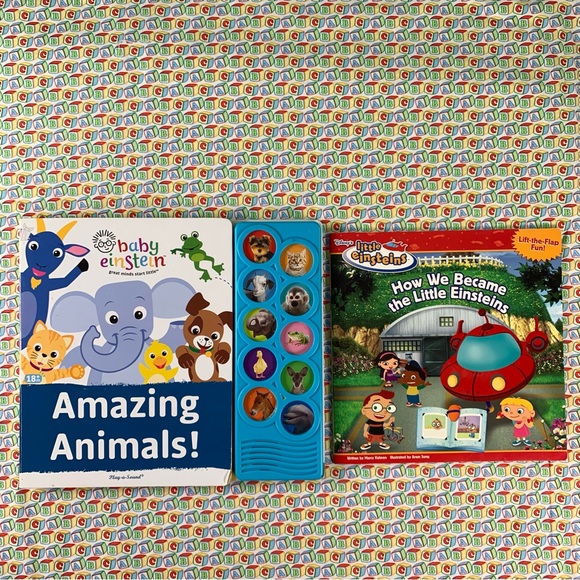 Disney | Toys | Little Einsteins And Baby Einstein Book Set | Poshmark